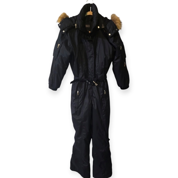 NILS | Jackets & Coats | Nils Vintage Faux Fur Lined Hooded Ski ...